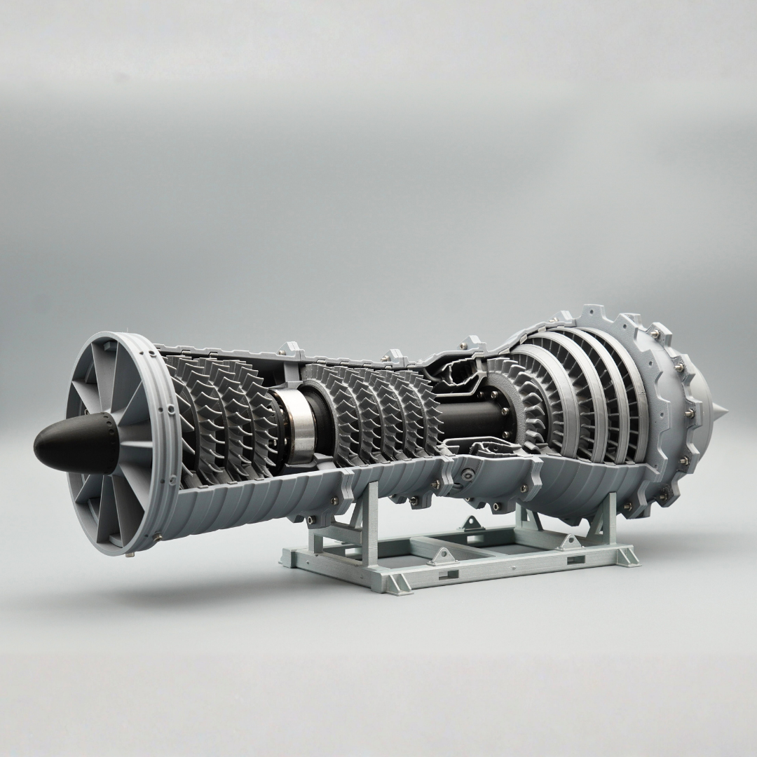 Turbojet/Turbofan Engine - E01 – Linus3d